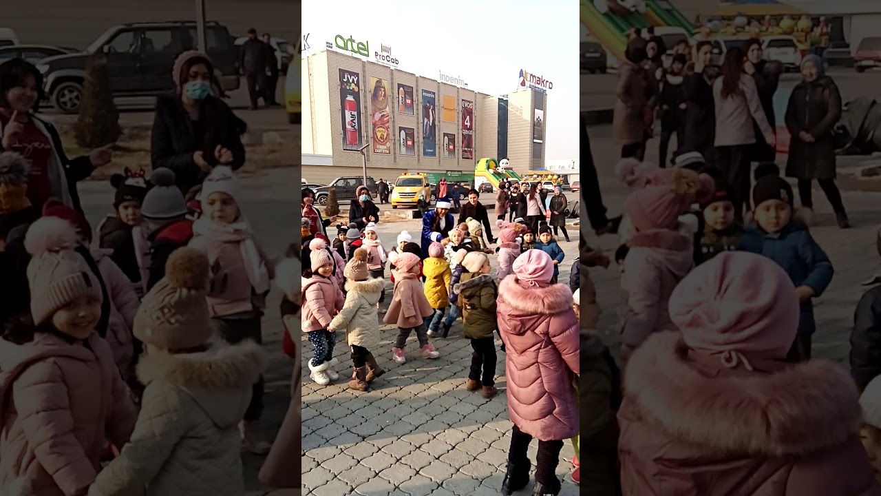 Oq ayiq bolalar bohchasi archa atrofida - YouTube