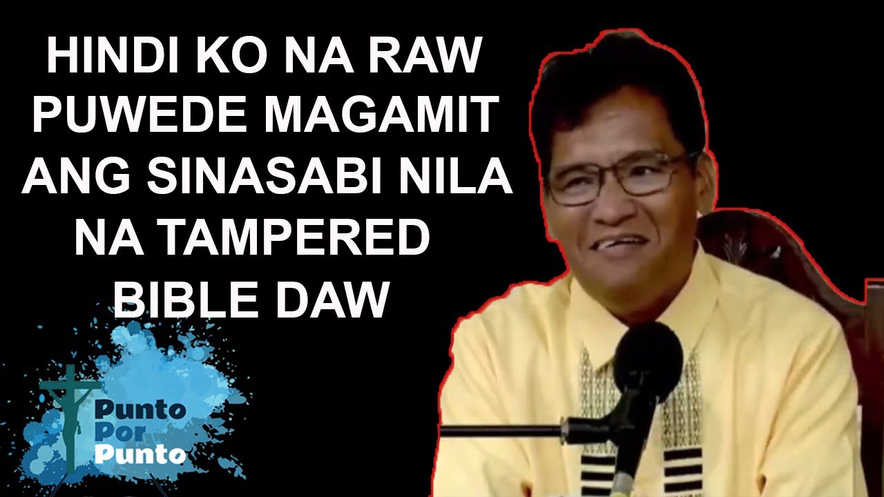 Hindi ko raw pwede magamit ang Bibliang ginamit ni Wendell kay Ramil ...