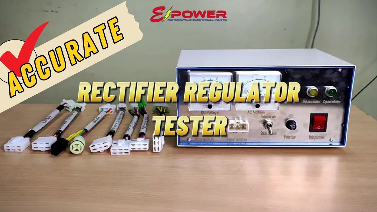 Paano mag TEST ng RECTIFIER REGULATOR ? ( gamit ang E-Power Rectifier ...