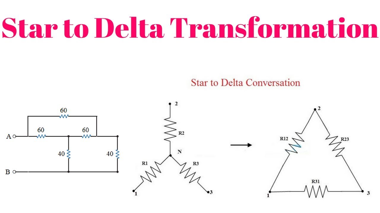 Star to Delta conversation with numerical problem for gate ese psu ...