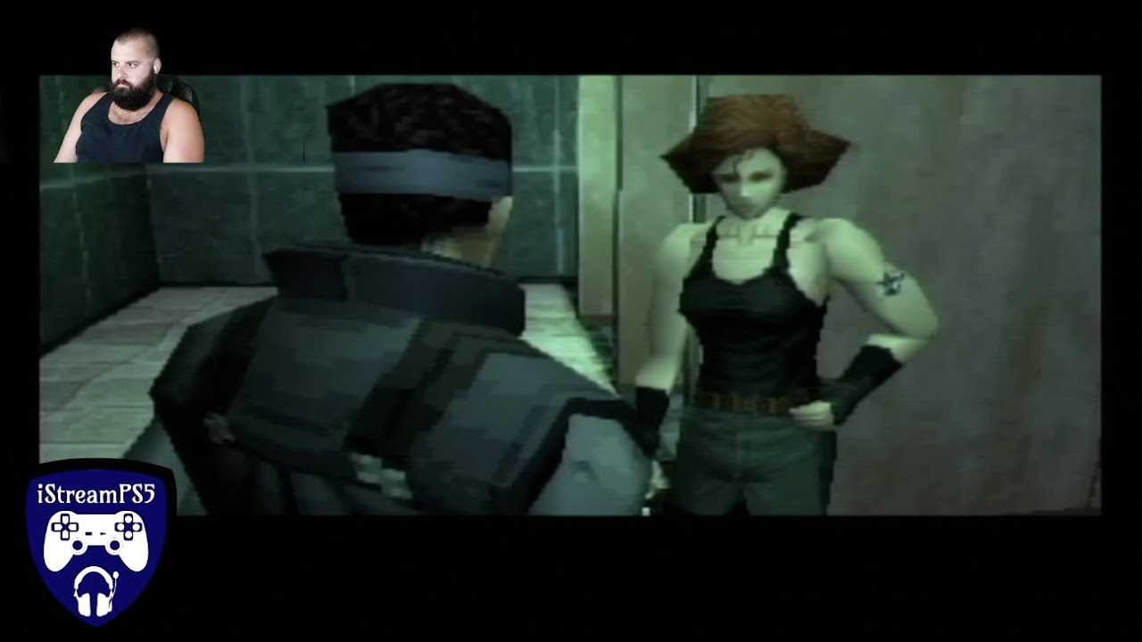 All Scenes With Meryl Silverburgh: Metal Gear Solid PS1 - YouTube
