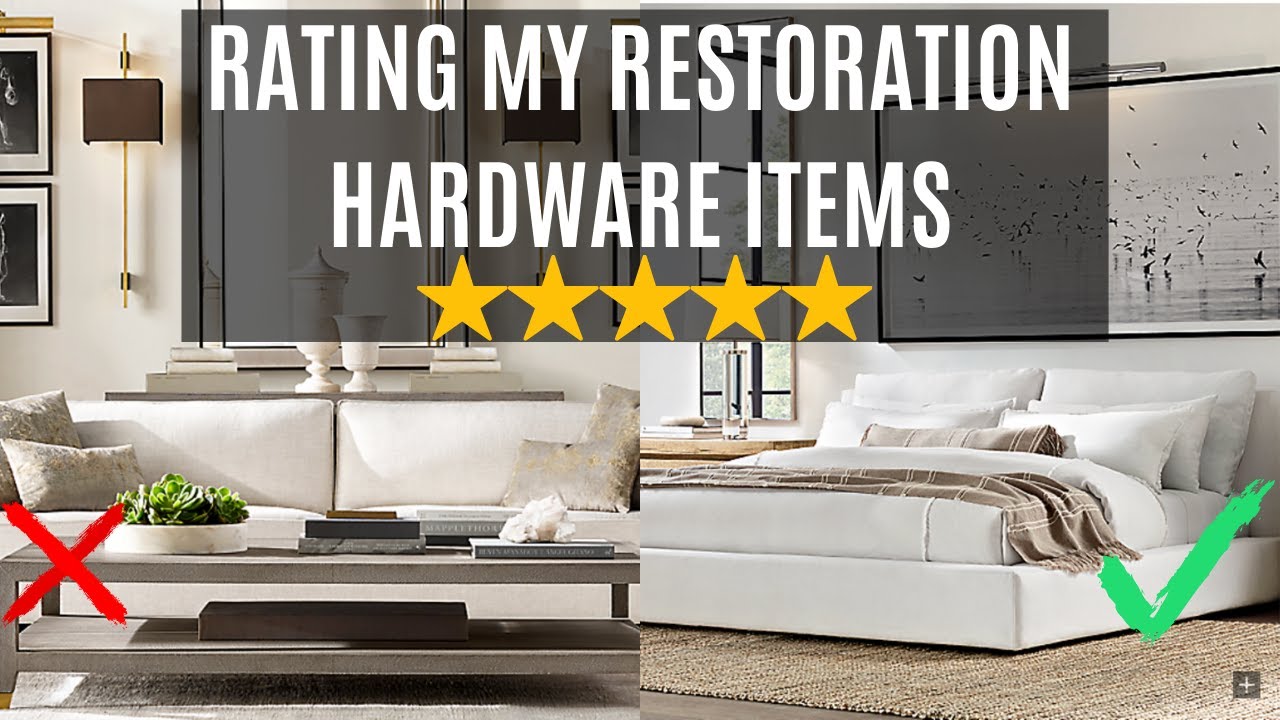 Restoration Hardware Secrets Revealed! | Rating My Purchases *Must See ...