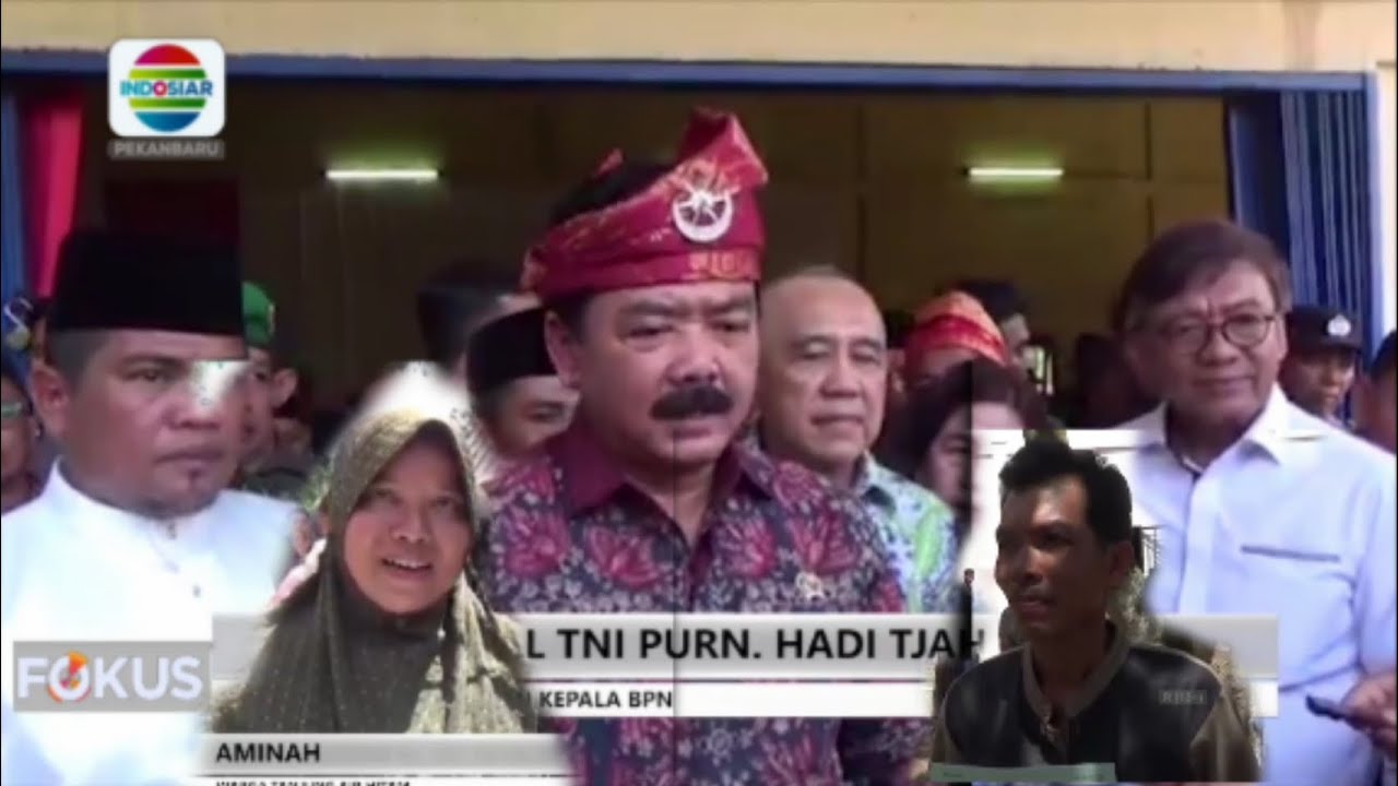 PRESIDEN JOKOWI MELALUI KEMENTRIAN ATR MENYERAHKAN RIBUAN SERTIFIKAT ...