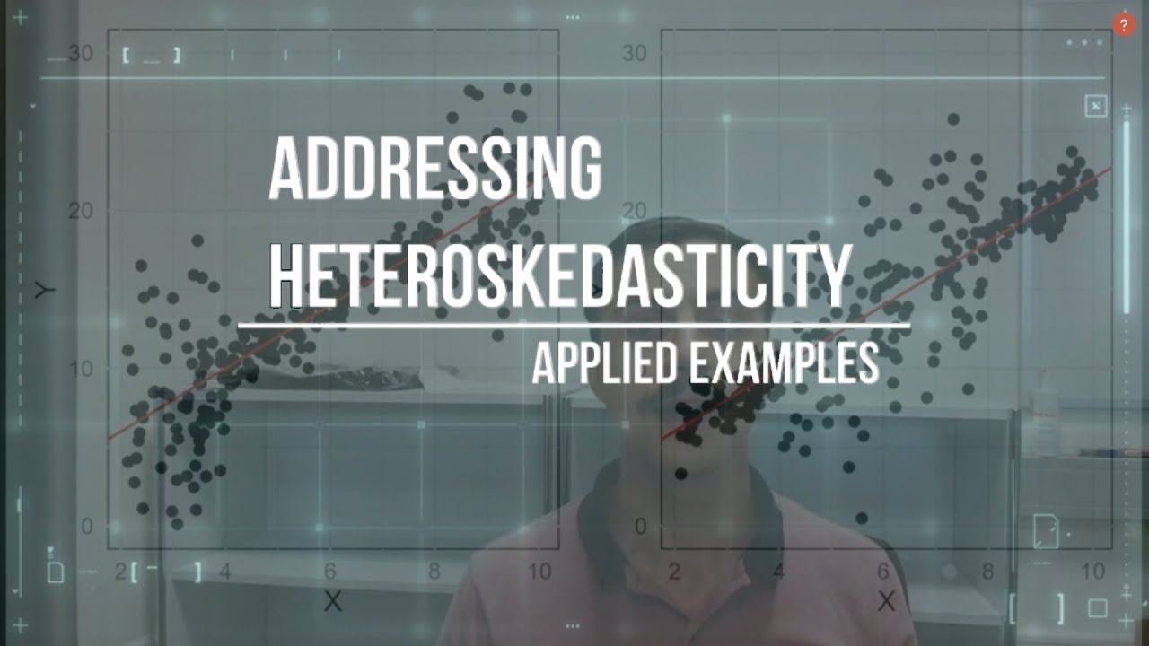 Addressing Heteroskedasticity - Applied Examples - YouTube