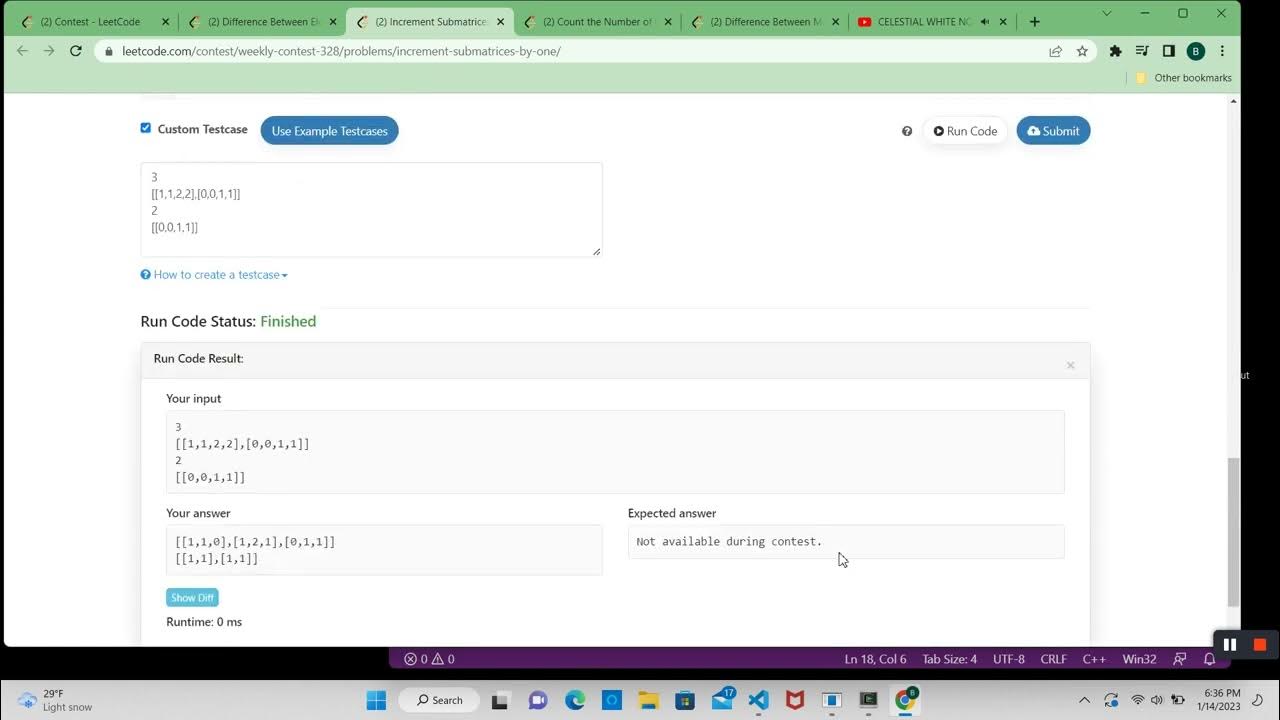 Leetcode Weekly Contest 328 - YouTube