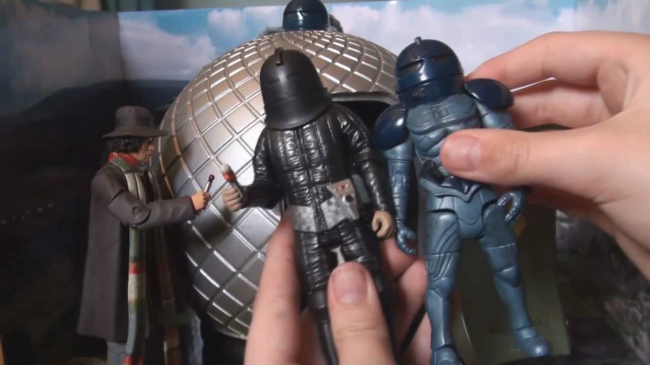 Doctor Who action figure review the Sontaran Experiment set - YouTube