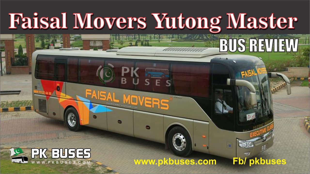 Executive Class Bus By Faisal Movers | PK BUSES - YouTube