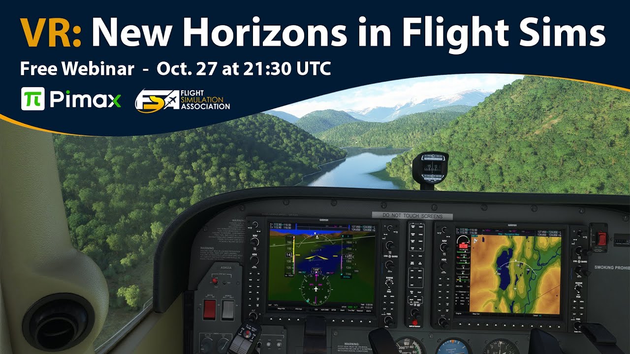 VR: New Horizons in Flight Sim - A Webinar with @FlightSimExpo - YouTube