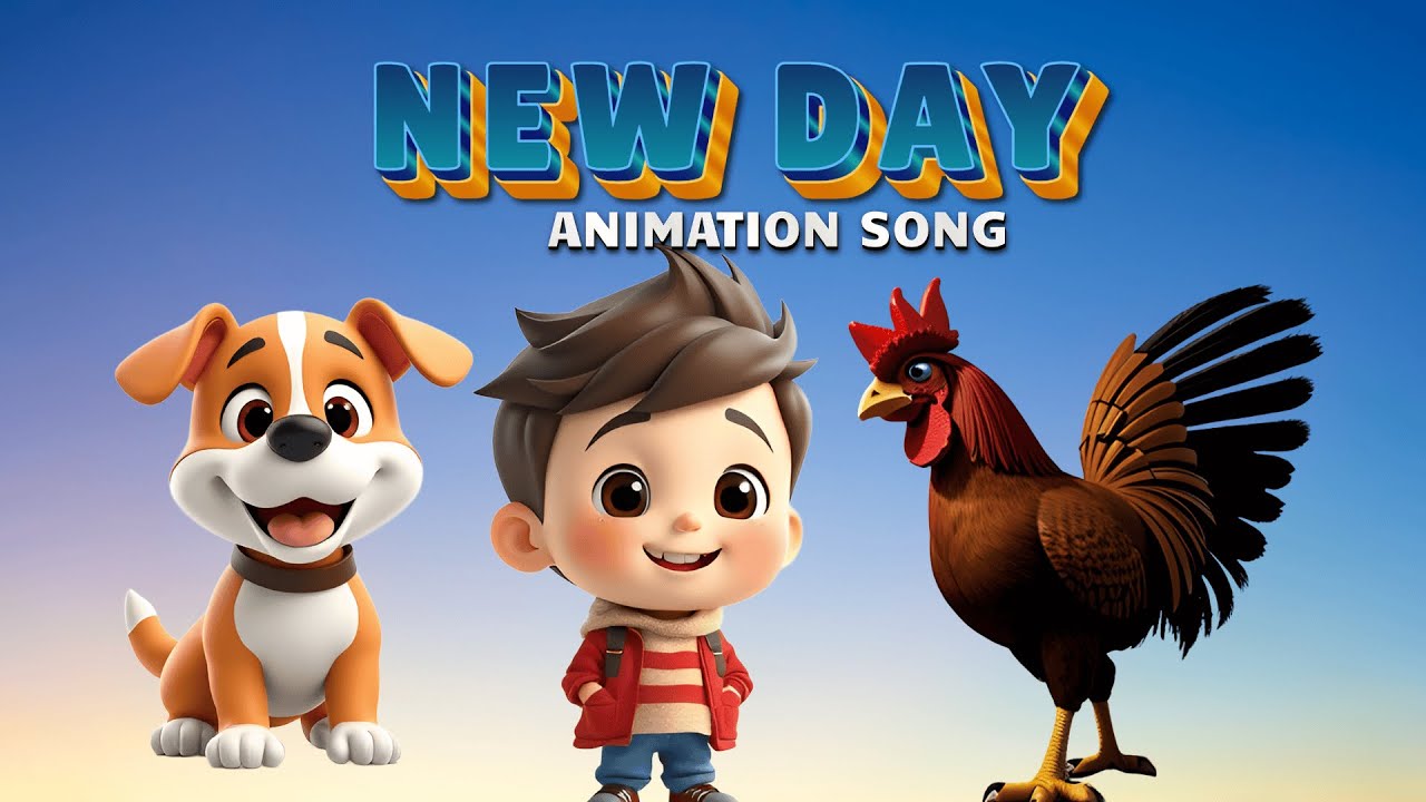 New Day/Animation Song #nurseryrhyme#kidsanimation# - YouTube