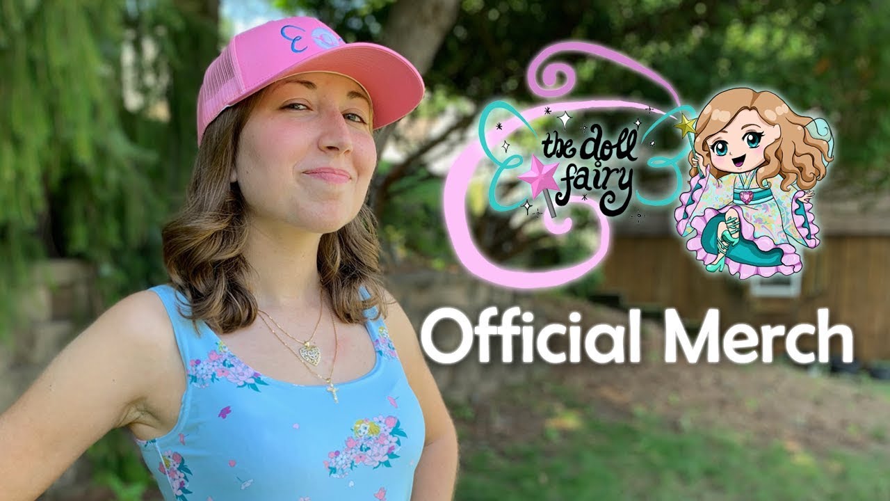 Doll Fairy Merch is HERE! TheDollFairy.com is OPEN FOR BUSINESS - YouTube