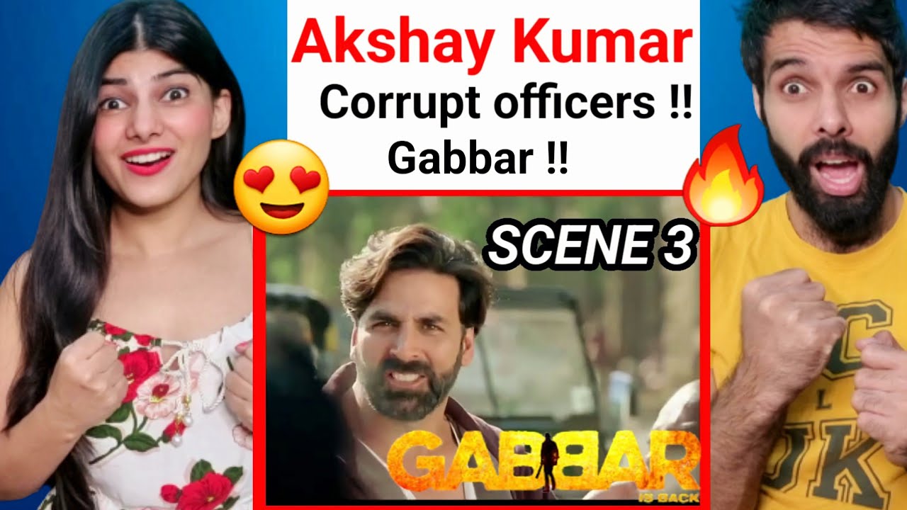 Gabbar Is Back | Scene 3 | Gabbar Kidnaps 10 Corrupt Officers | Akshay ...