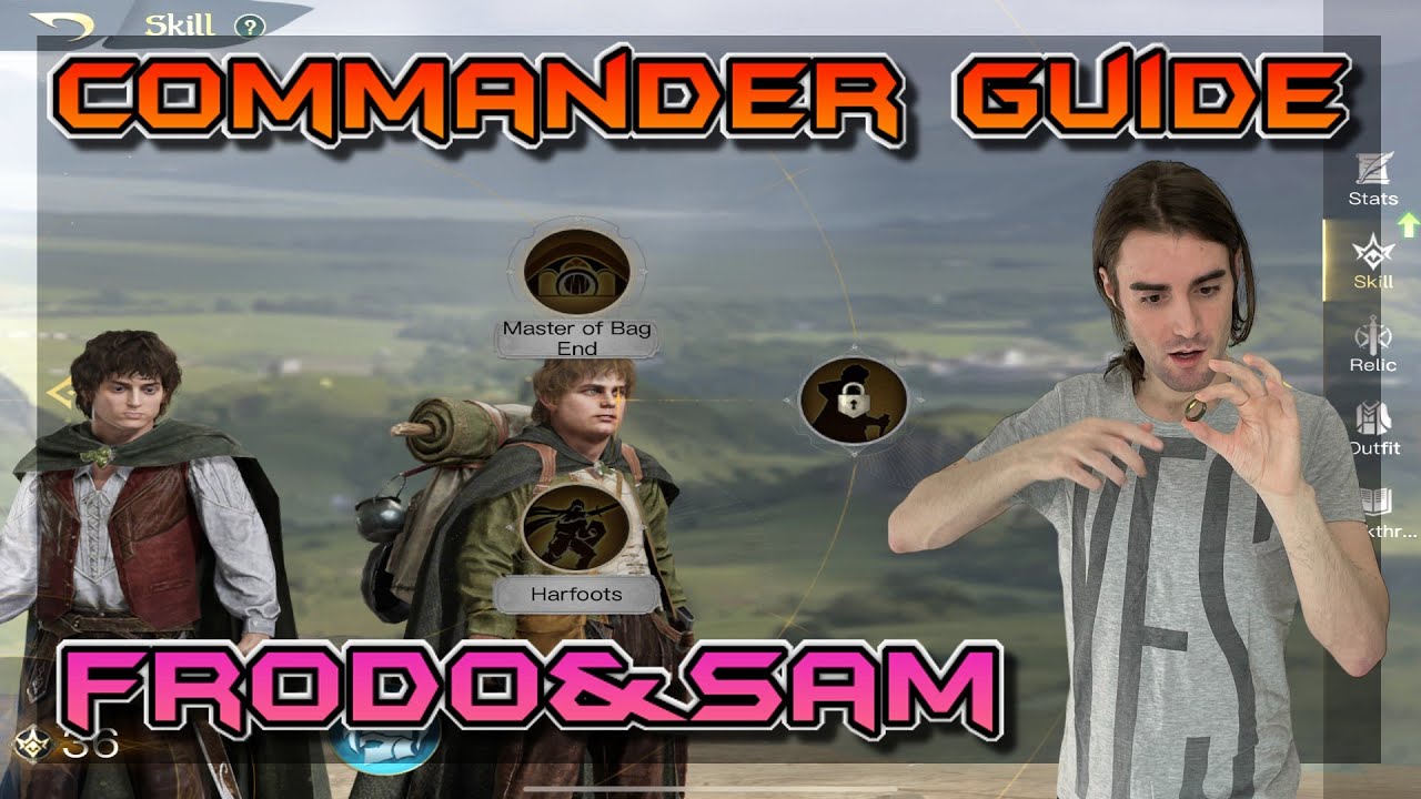 FRODO & SAM - COMMANDER GUIDE - LOTR: RISE TO WAR - YouTube