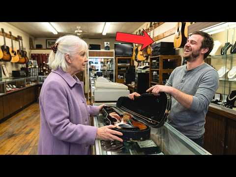 They Laughed at a 76-Year-Old’s Dusty Violin—Until the Expert Said It was Worth $320,000