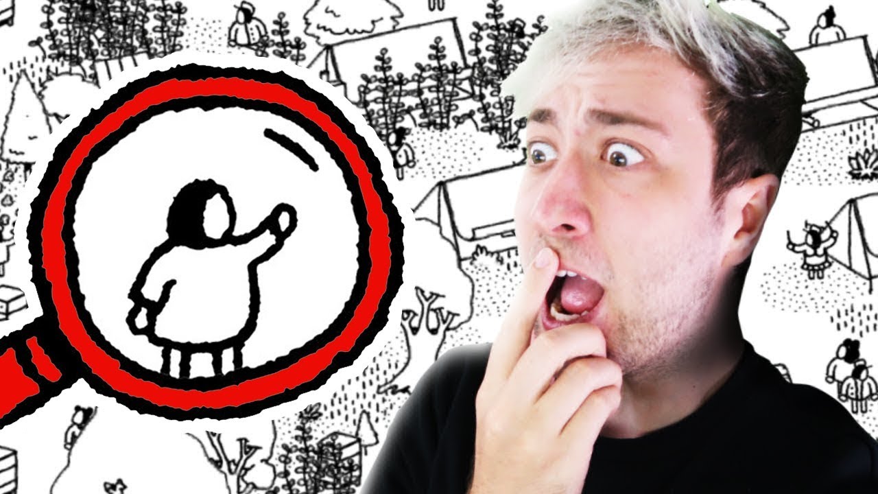 CAN YOU FIND THIS MAN? 99% CAN'T! - Hidden Folks - YouTube