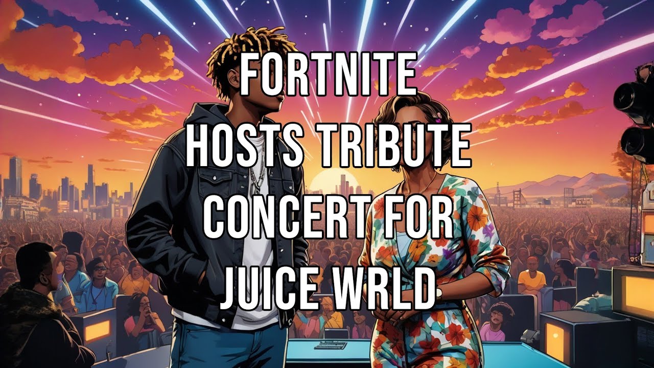 Fortnite Hosts Tribute Concert for Juice WRLD - YouTube