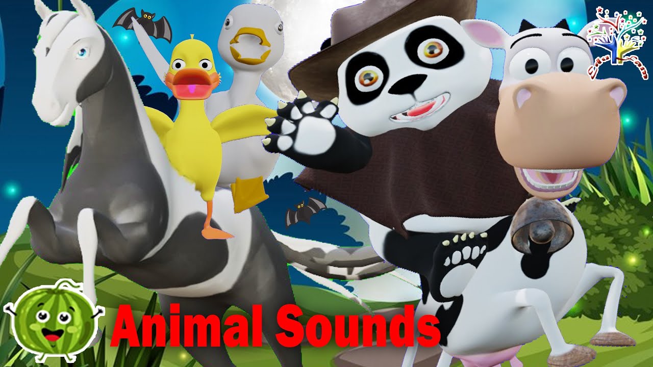 Animal Sounds Song Moo 🐄 Oink! 🐷 AI1AI2 || Songs for kids | EduFam ...