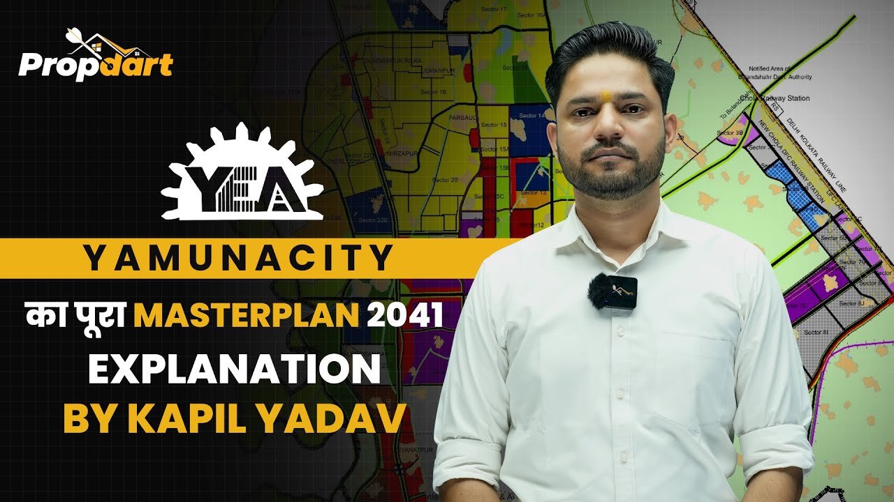 YEIDA Master Plan 2041 – Map Explained - 2025 | Propdart - Kapil Yadav ...