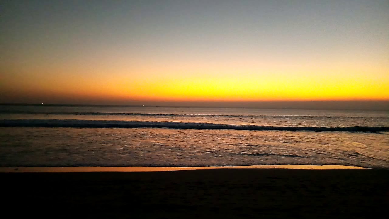 Sea beach in Dwarka । Gujarat । After Sunset । Sea beach evening time ...
