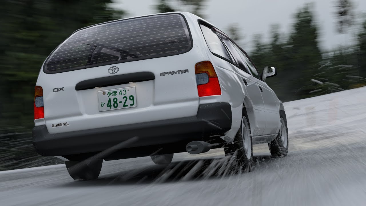 【AssettoCorsa】Toyota Sprinter Van DX【MOD】 - YouTube