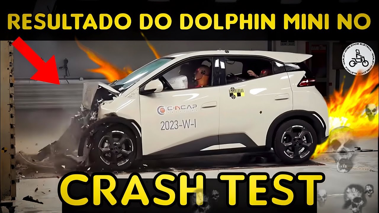 🚨DOLPHIN MINI, CRASH TEST💥VOU FALAR TUDO SOBRE O TESTE DE IMPACTO DO ...