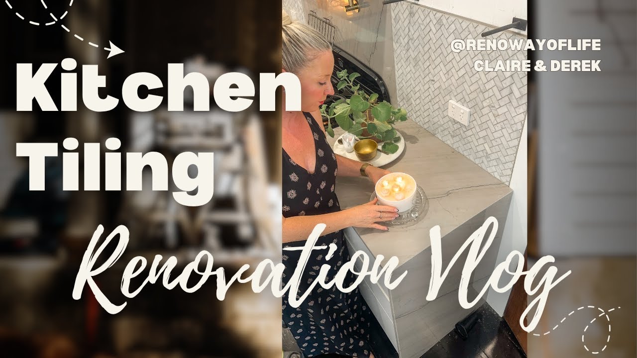 DIY Kitchen Tiling Step-by-Step | Kitchen Tiling Transformation | How ...