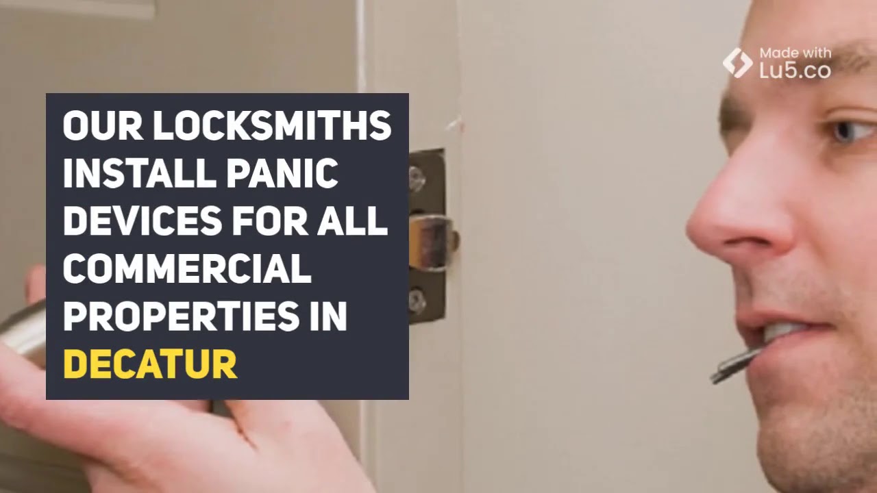 Emergency Locksmith Services in Decatur - YouTube