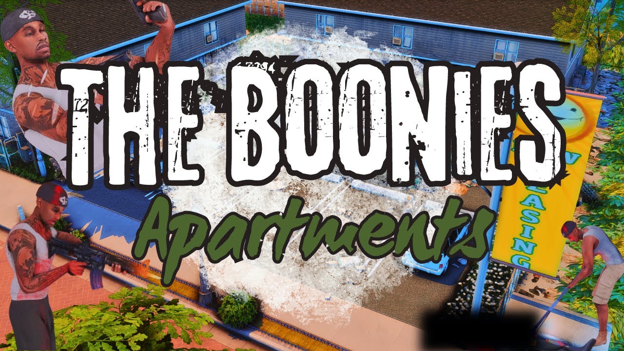 The Boonies Apartments | The Sims 4 Build Tour | Collab W ...