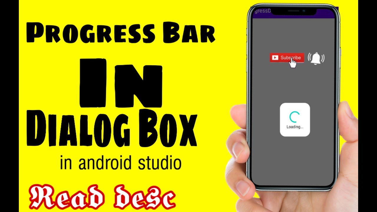 Progress Bar In Android Studio Progress Bar In Dialog Box YouTube Progress Bar In Android Studio Progress Bar In Dialog Box YouTube