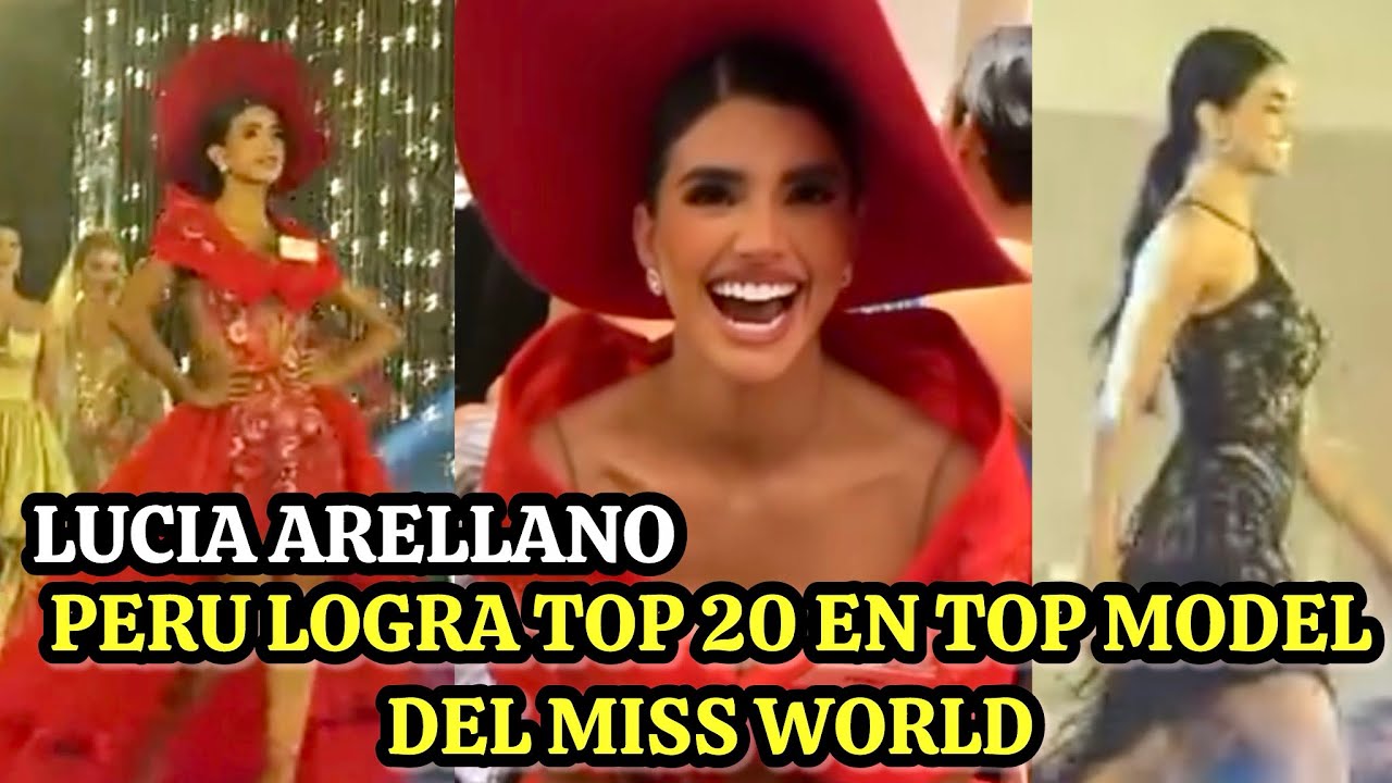 PERU TOP 20 EN MISS WORLD TOP MODEL - YouTube