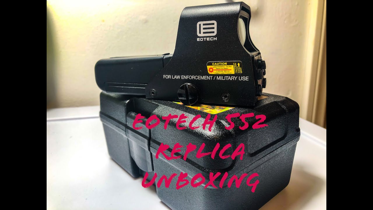 Unboxing/Review Eotech 552 Replica - YouTube