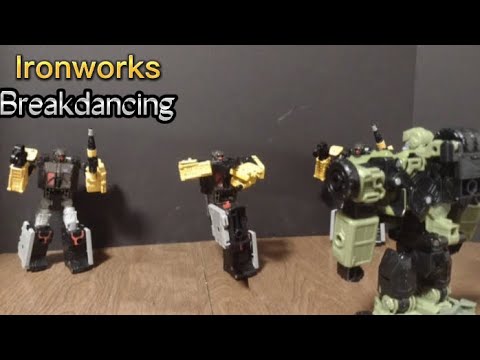 Ironworks Breakdancing - A Transformers stop motion - YouTube