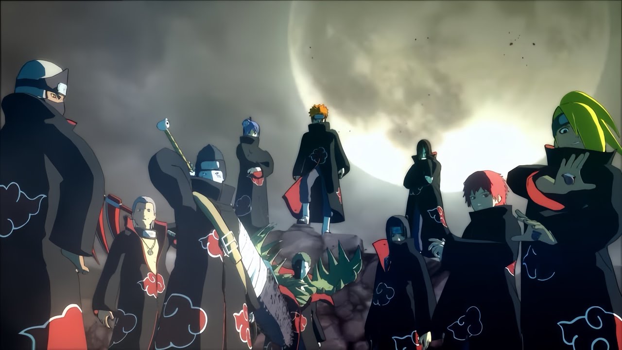 AKATSUKI | SONG[ SHADOW IN THE DARK ] Naruto - YouTube