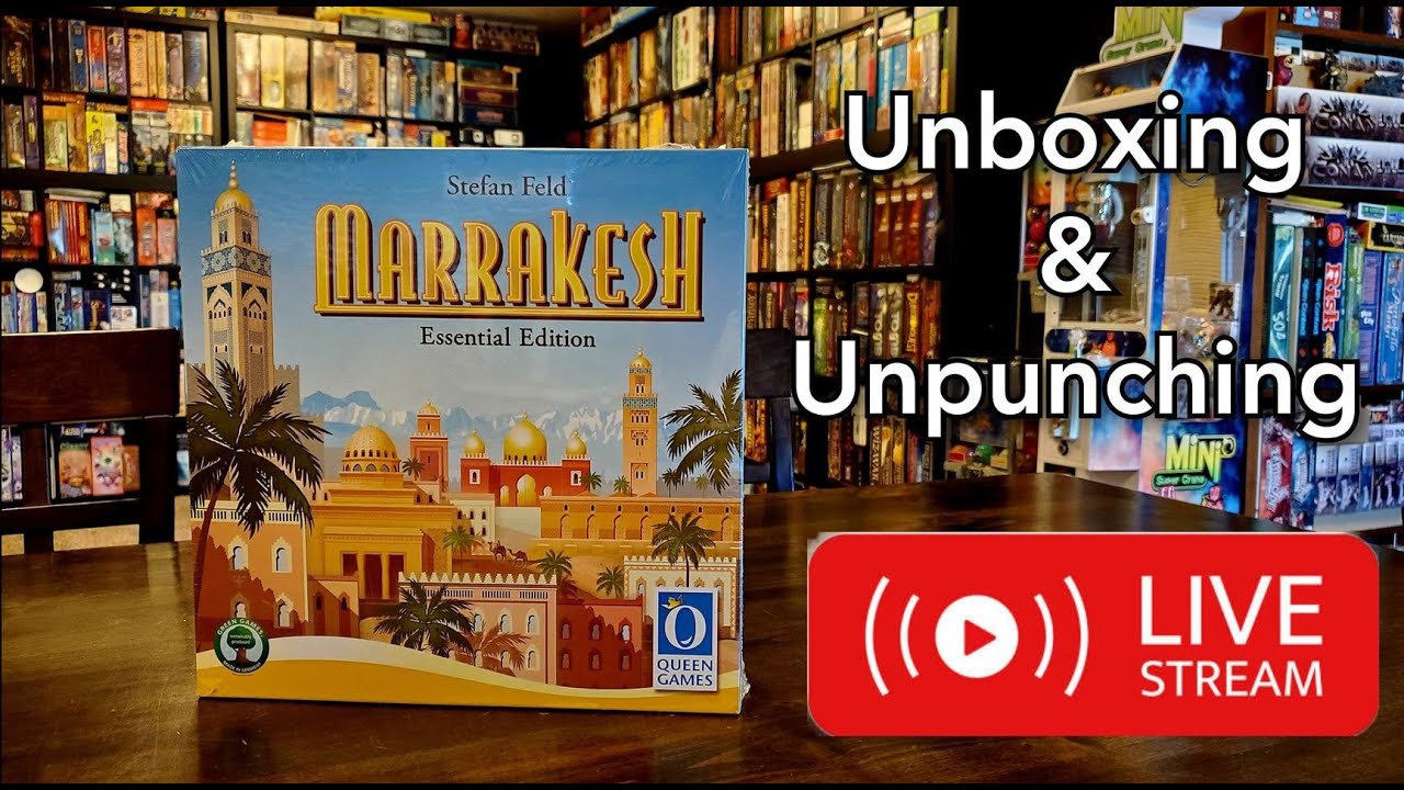 Marrakesh: Essential Edition Unboxing LIVE - YouTube