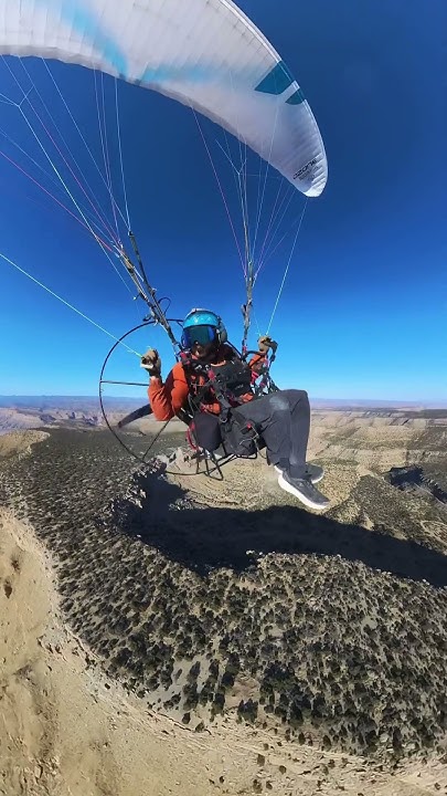 Riding A Turbulent Thermal For 1,000 Feet On My Paramotor!! - YouTube
