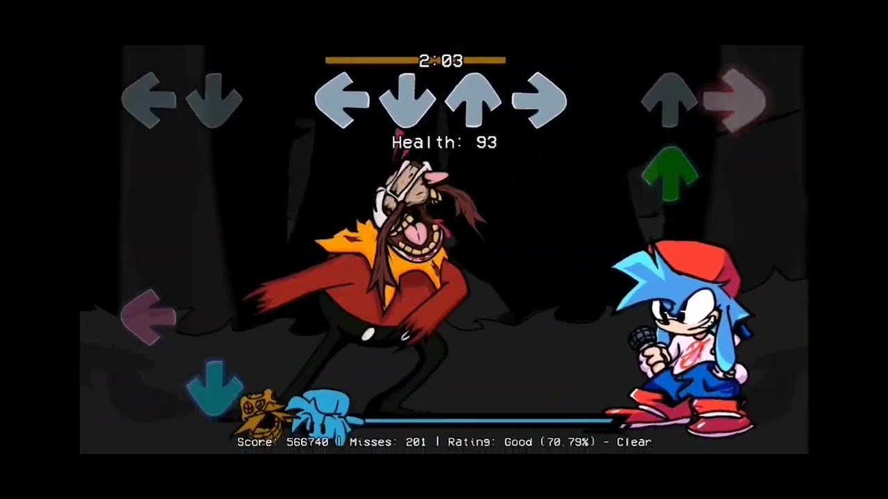 La Parte Más God Del Mod De Sonic Exe Youtube