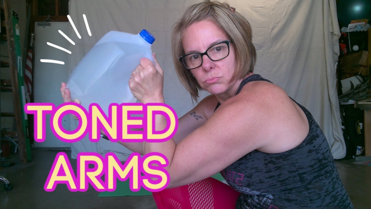 Toned and Strong Arms with Dumbbells * Arm Workouts at Home - YouTube