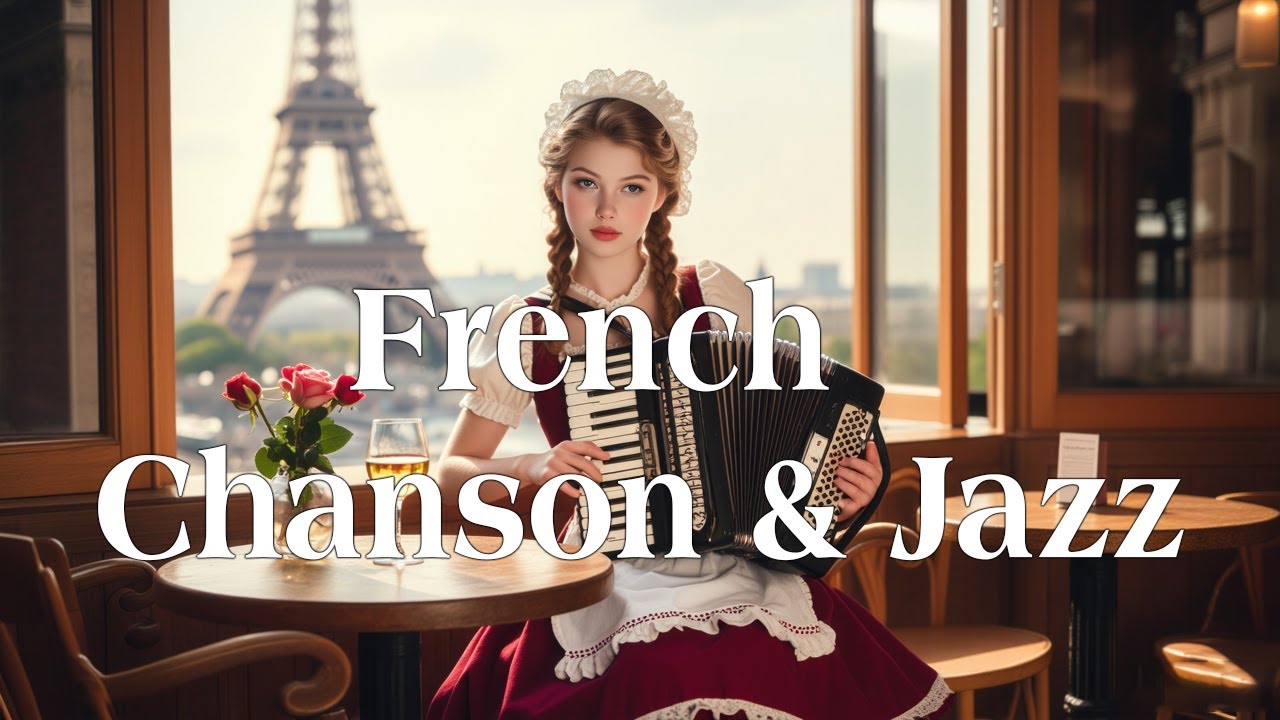 【Playlist #72】French Chanson & Jazz Vibes 🪗 | Elegant Parisian Café ...