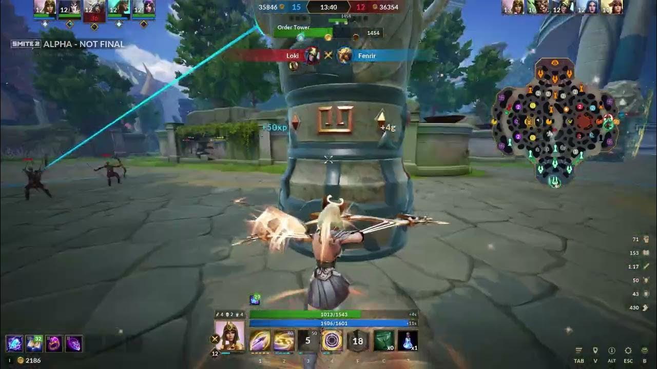 SMITE 2 EXCLUSIVE NEITH ONE shot build ! - YouTube