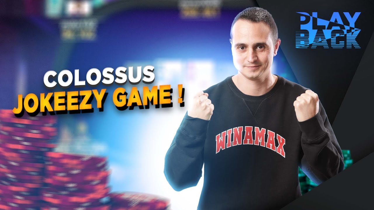 ♠♣♥♦ Winamax Playback - Colossal Jokeezy06 ! (Poker) - YouTube
