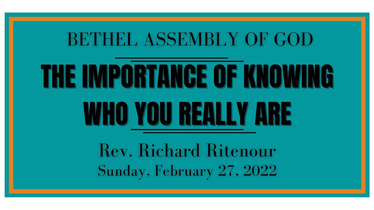Sunday, February 27th 2022 | Pastor Richard Ritenour - YouTube