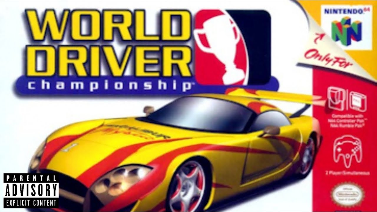-N64- WORLD DRIVER CHAMPIONSHIP (Gameplay Only) {1080p/60fps} - YouTube
