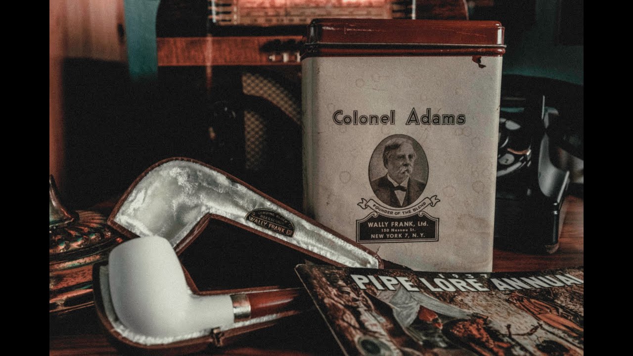 Colonel Adams Pipe Tobacco by Wally Frank (1952) - YouTube