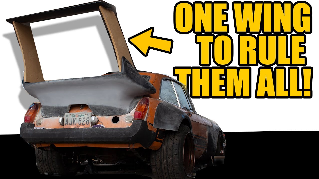 RWB PORSCHE STYLE SPOILER ON A MGB GT! Pt.3 - YouTube