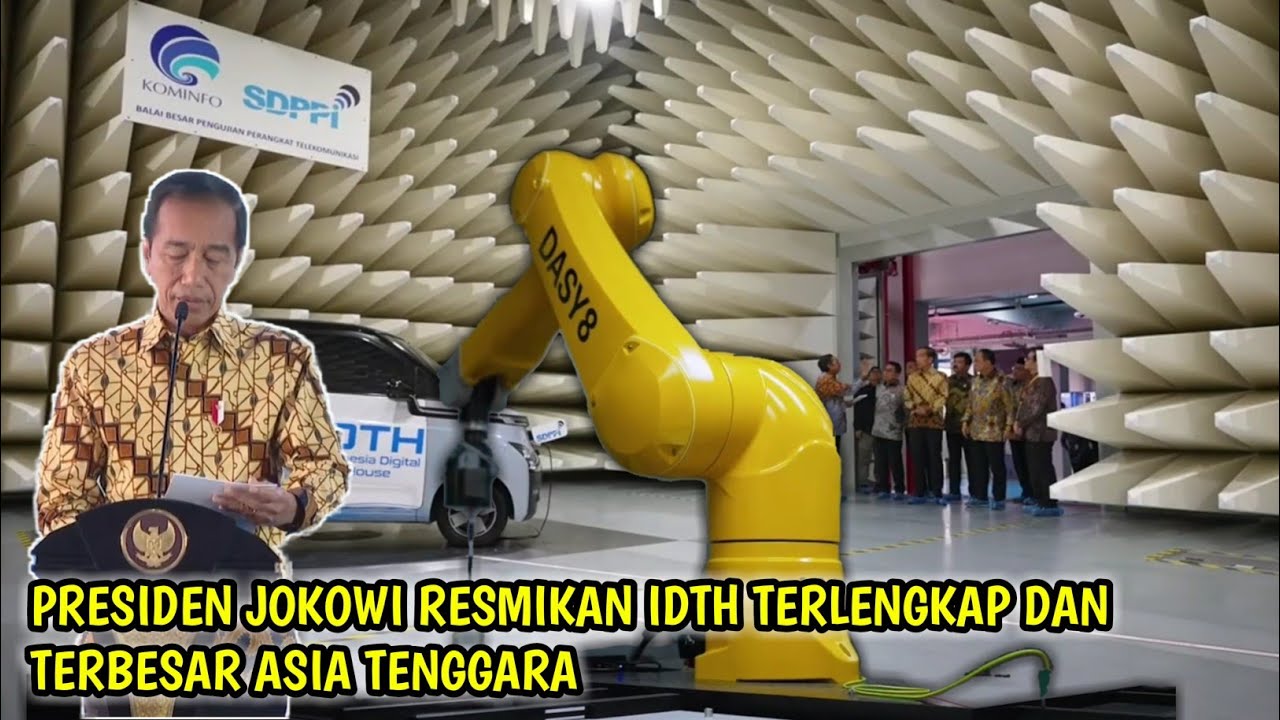 Presiden Jokowi Tegaskan Jangan Penonton Tapi Pemain,Peresmian IDTH ...