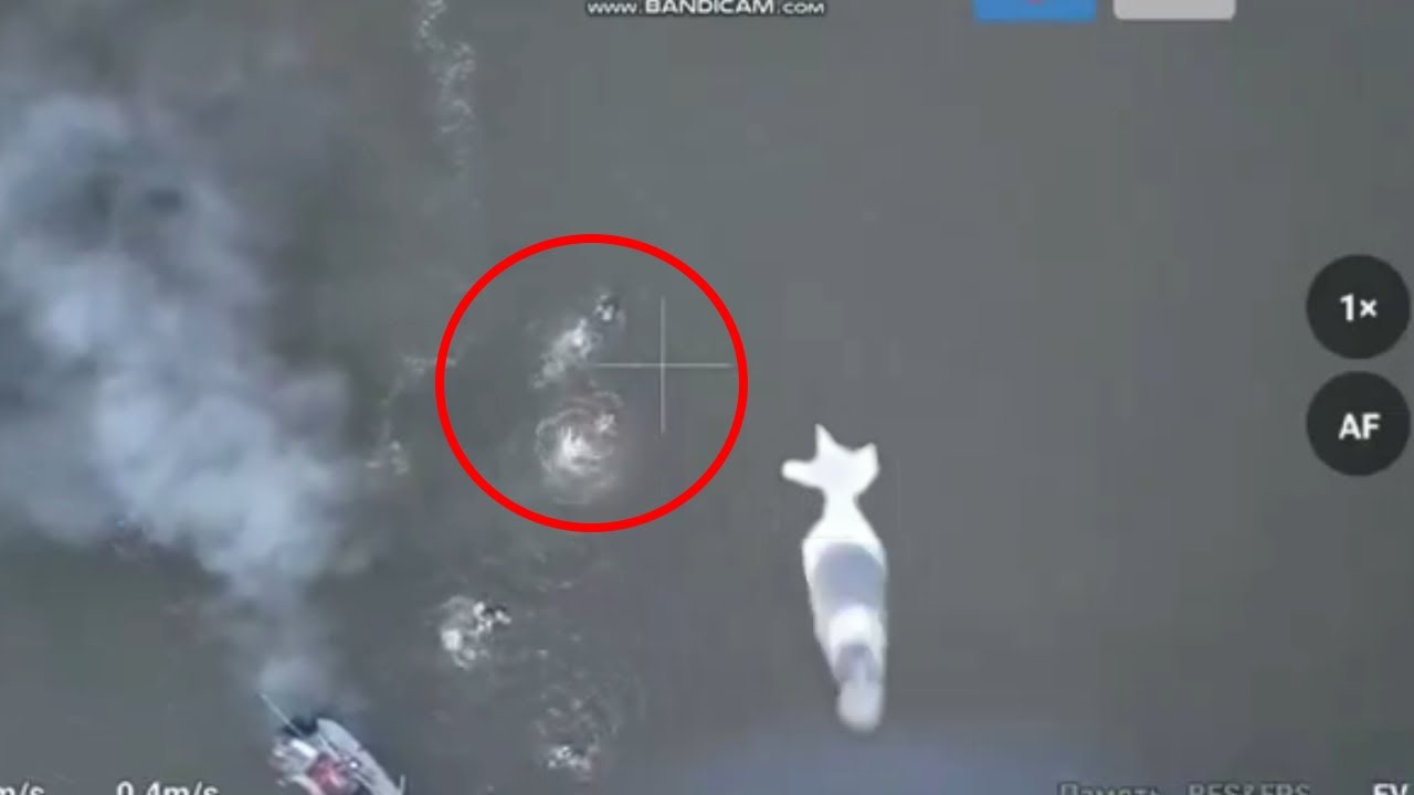 Drone Drop Grenade Down At Swimming Infantry - YouTube