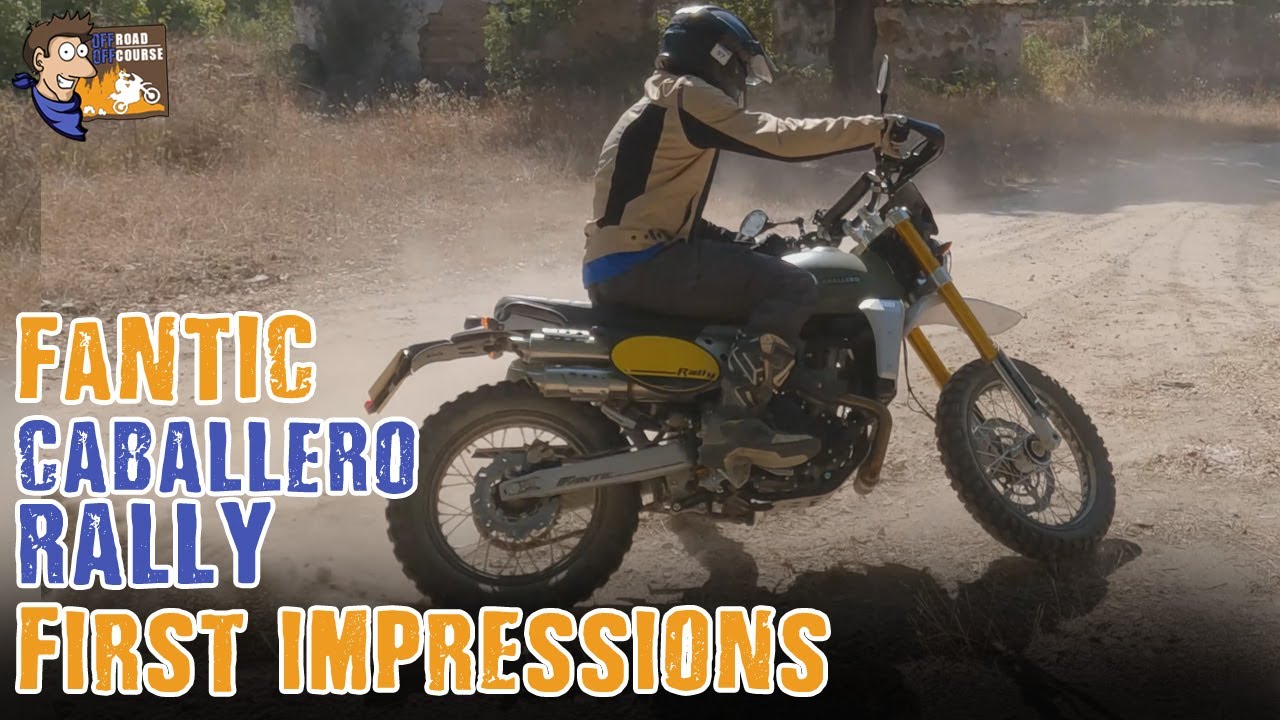 Fantic Caballero Rally 500 - Off Road first impressions - YouTube