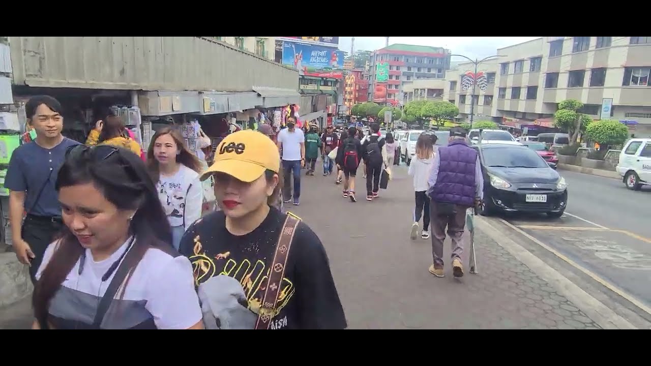 WALKING TOUR FROM SM MALL TO SESSION ROAD #baguiocity #walk #trending # ...