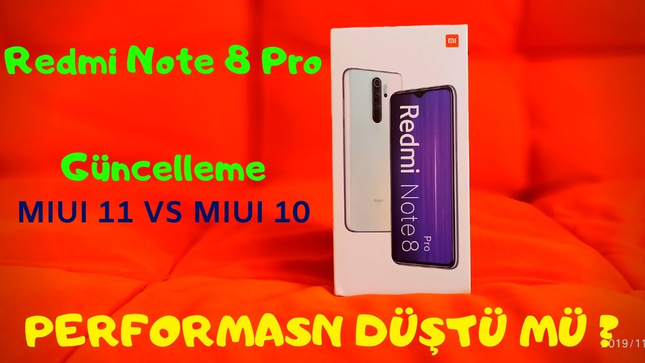 REDMİ NOTE 8 PRO MIUI 11 PERFORMANSI - Miui 11 vs Miui 10 Antutu - YouTube