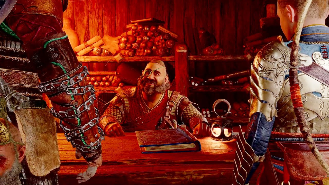 God of War: Ragnarok Walkthrough - The Quest for Tyr: Boat to Durlin's ...