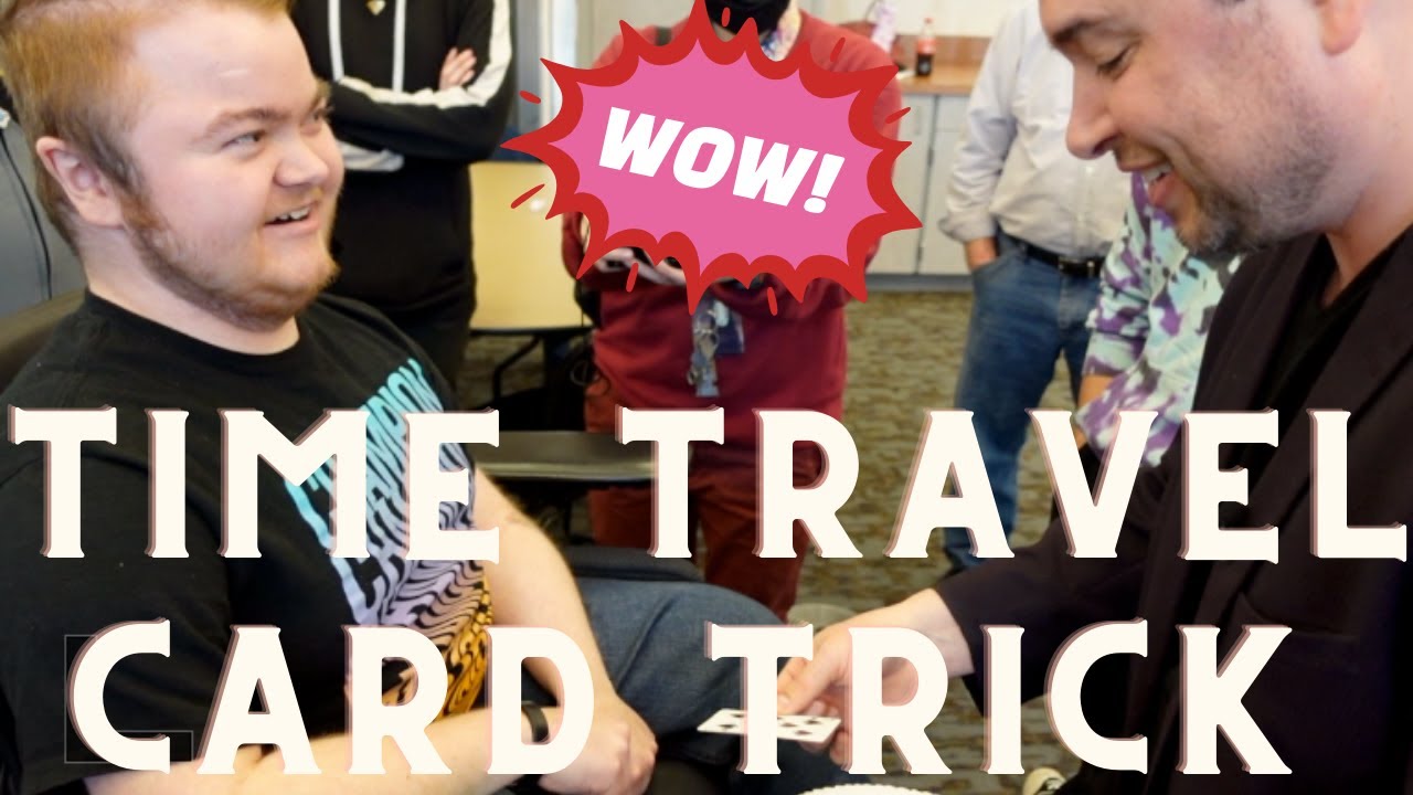 Going Back In Time!? Amazing Time Travel Card Trick - YouTube